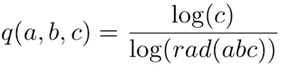 Professor Quibb: The abc Conjecture: abc Triples