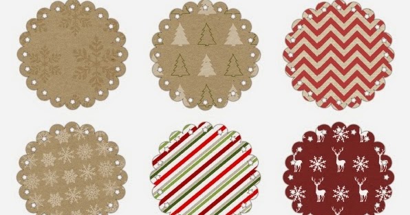 Christmas Free Printable Labels and Toppers. - Oh My Fiesta! in english