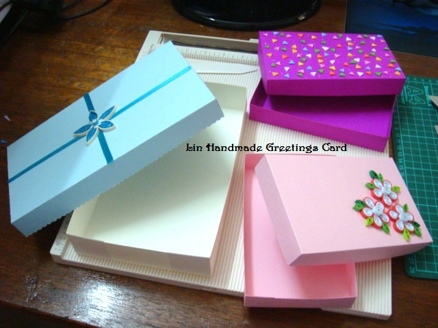 AZLINA ABDUL: Handmade paper boxes