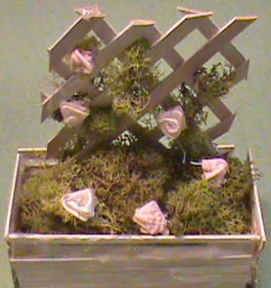Dollhouse Decorating!: Making a mini rose garden tutorial by Cassy V.