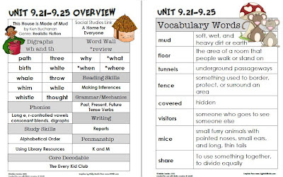 Sailing Through 1st Grade: Unit 9 Open Court Imagine It! Support Materials