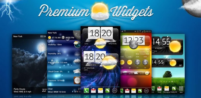 Widget - Premium Widgets & Weather v2.1 (APK) - Android'e dair herşey
