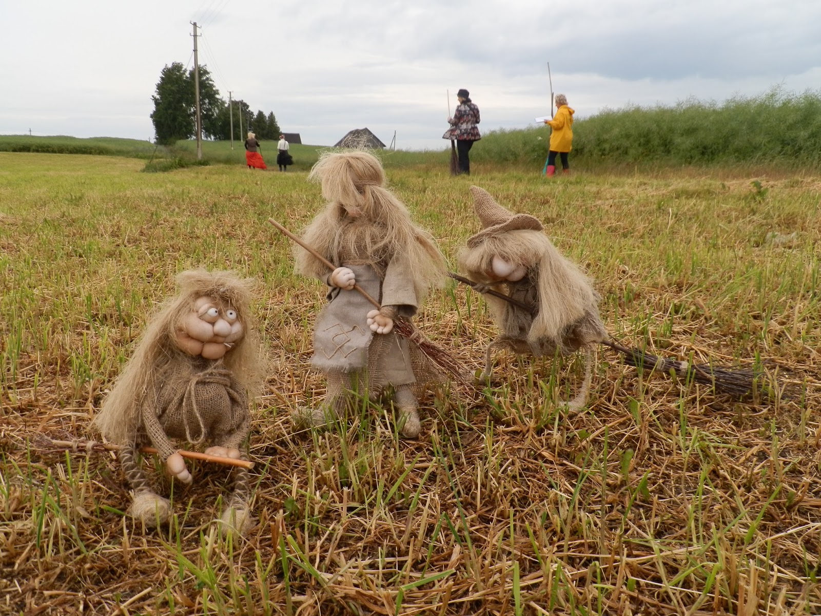 Žagarės lėlių namai: Joninių raganos