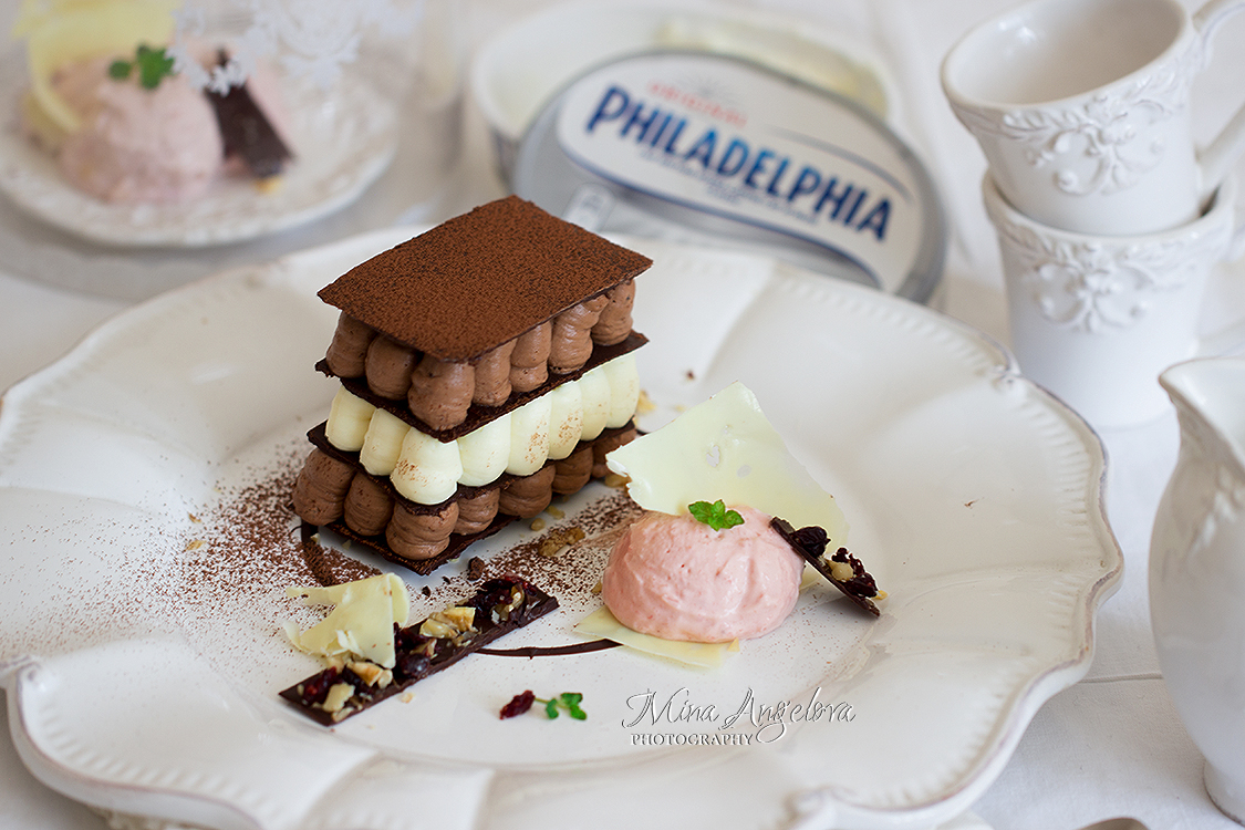 Angellove's Cooking: Шоколадов милфьой с крем Philadelphia / Chocolate ...