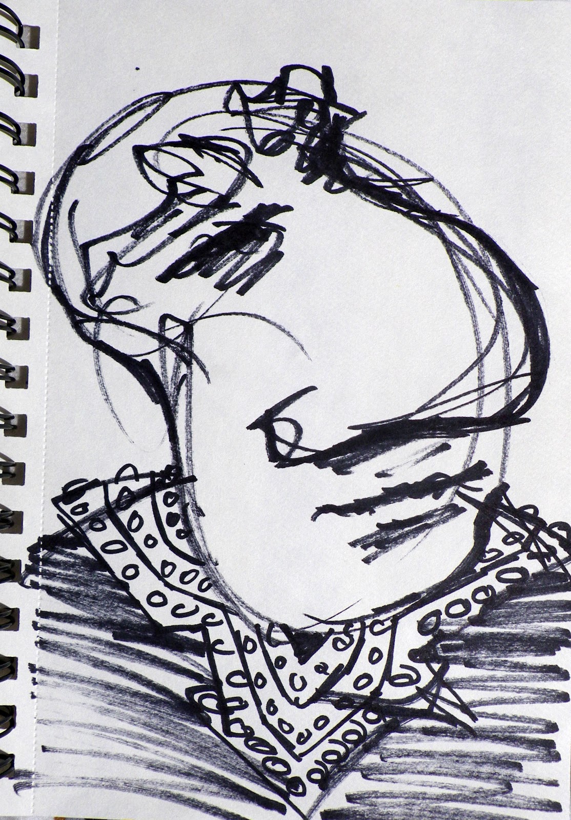 Ben Fox Illustration: Silly Sharpie Sketchbook Faces