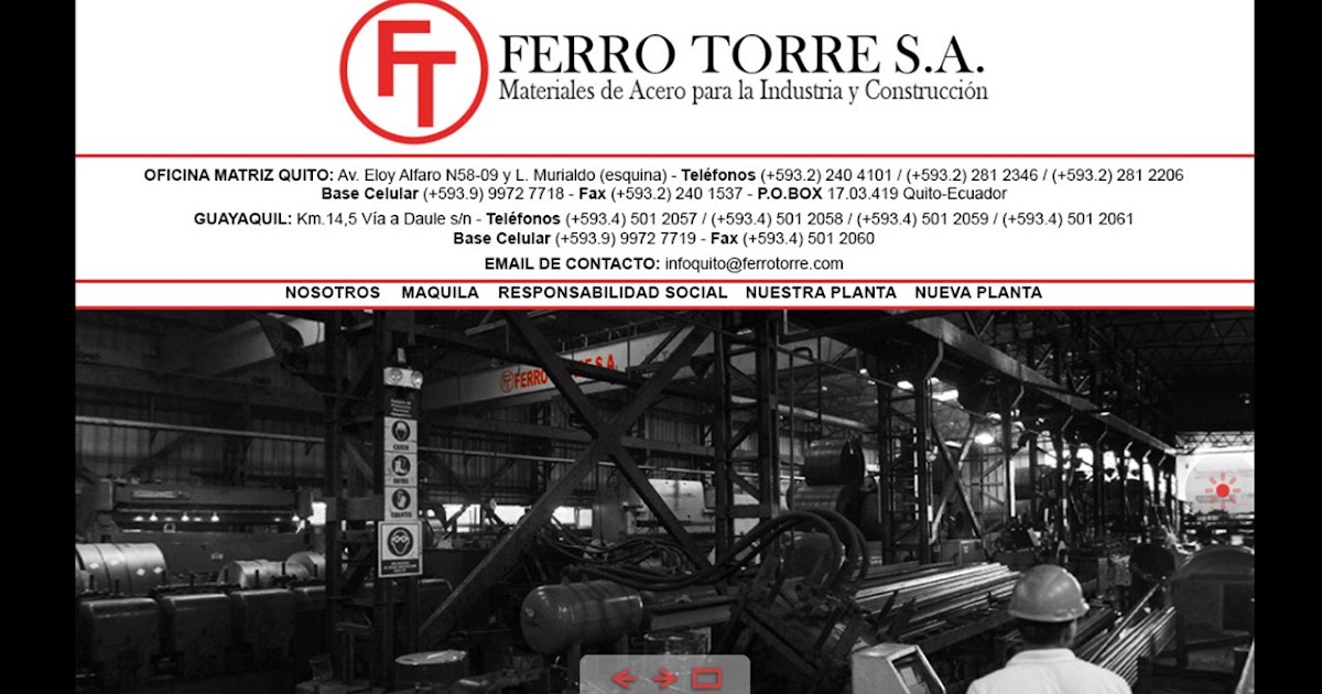 FERRO TORRE S.A.