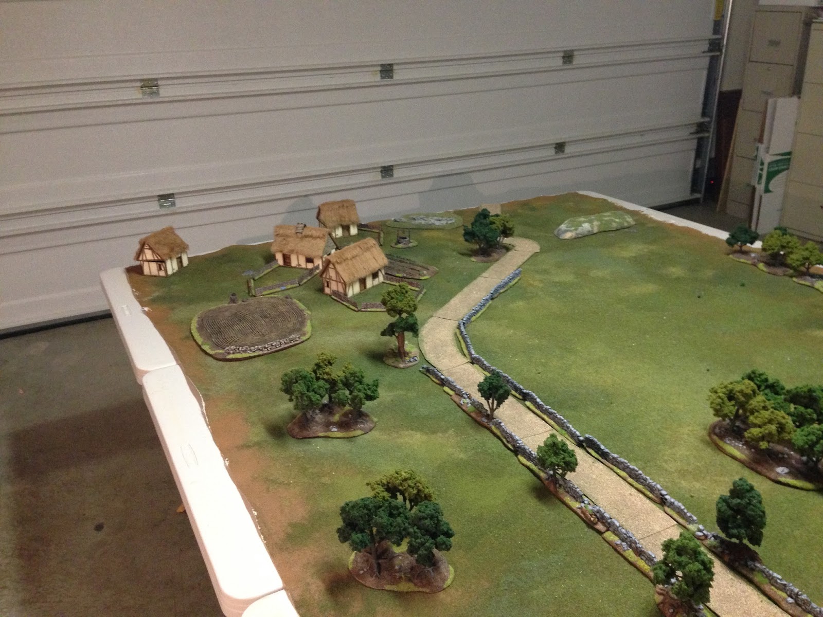 A Terrible Loss of Lead and Wealth : DIY wargame mat