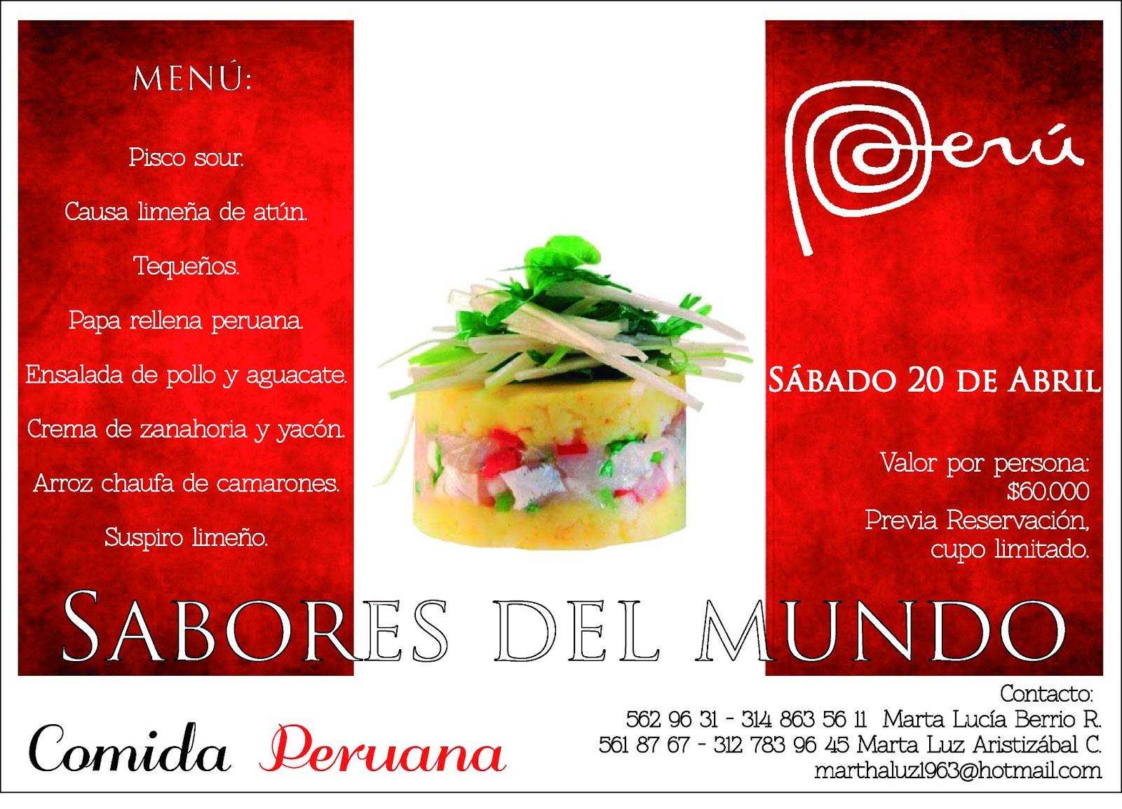 Sabores Del Mundo: Sabores del mundo: Perú