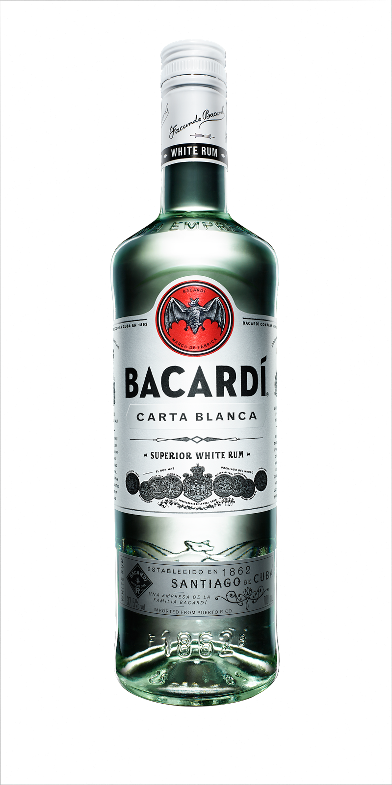 MJ Rabbit: Bacardi, aged 153, revamps bottle design