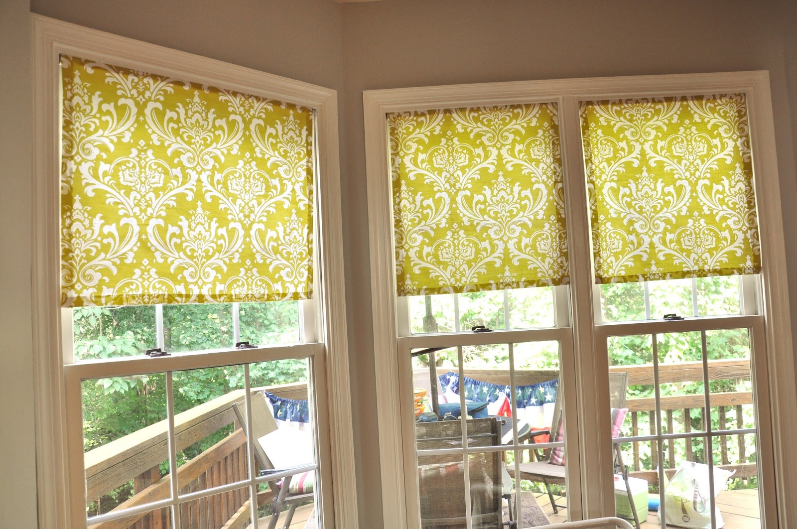 Uncontrolled Experiment: DIY Window Blinds and Weekending