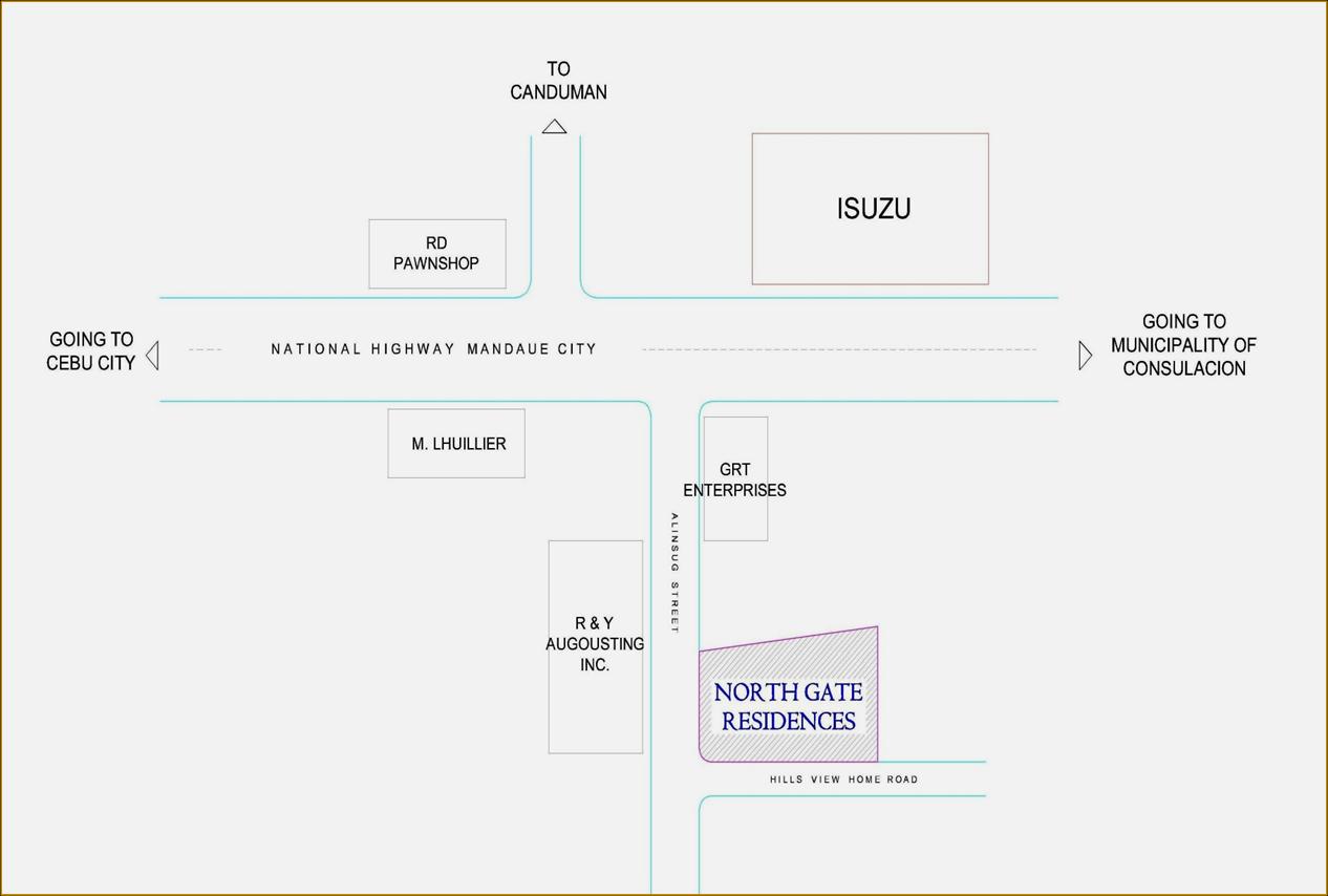 ready for occupancy house and lot in cebu ph: NORTH AND EAST GATE ...