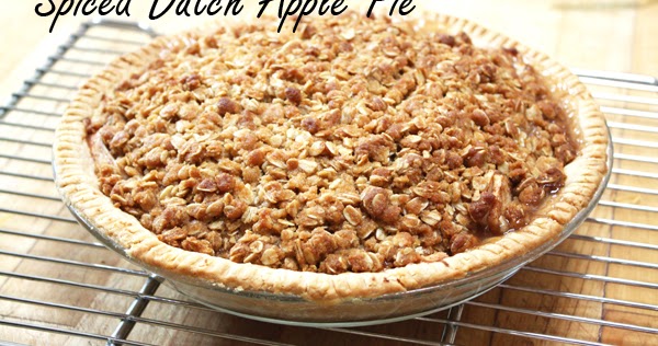 Spiced Dutch Apple Pie with Savannah Smiles Streusel Topping and Hot ...