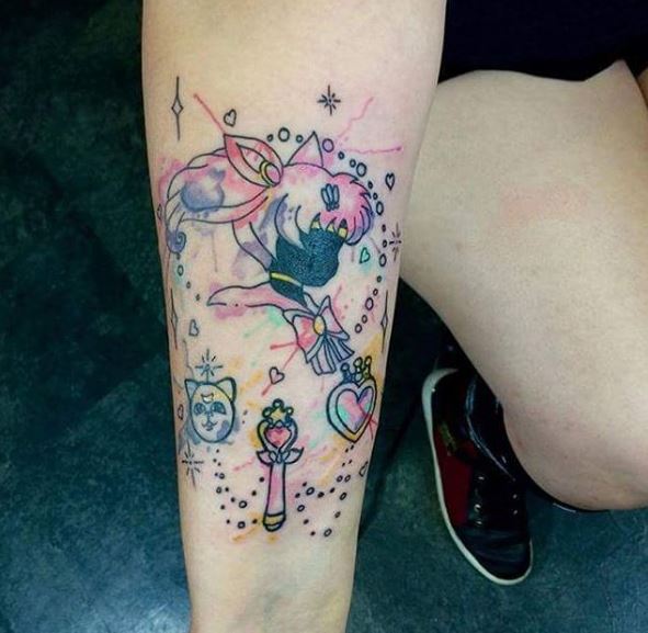 50 Pleasing Pastel Tattoos Ideas for Men and Women (2018) - TattoosBoyGirl