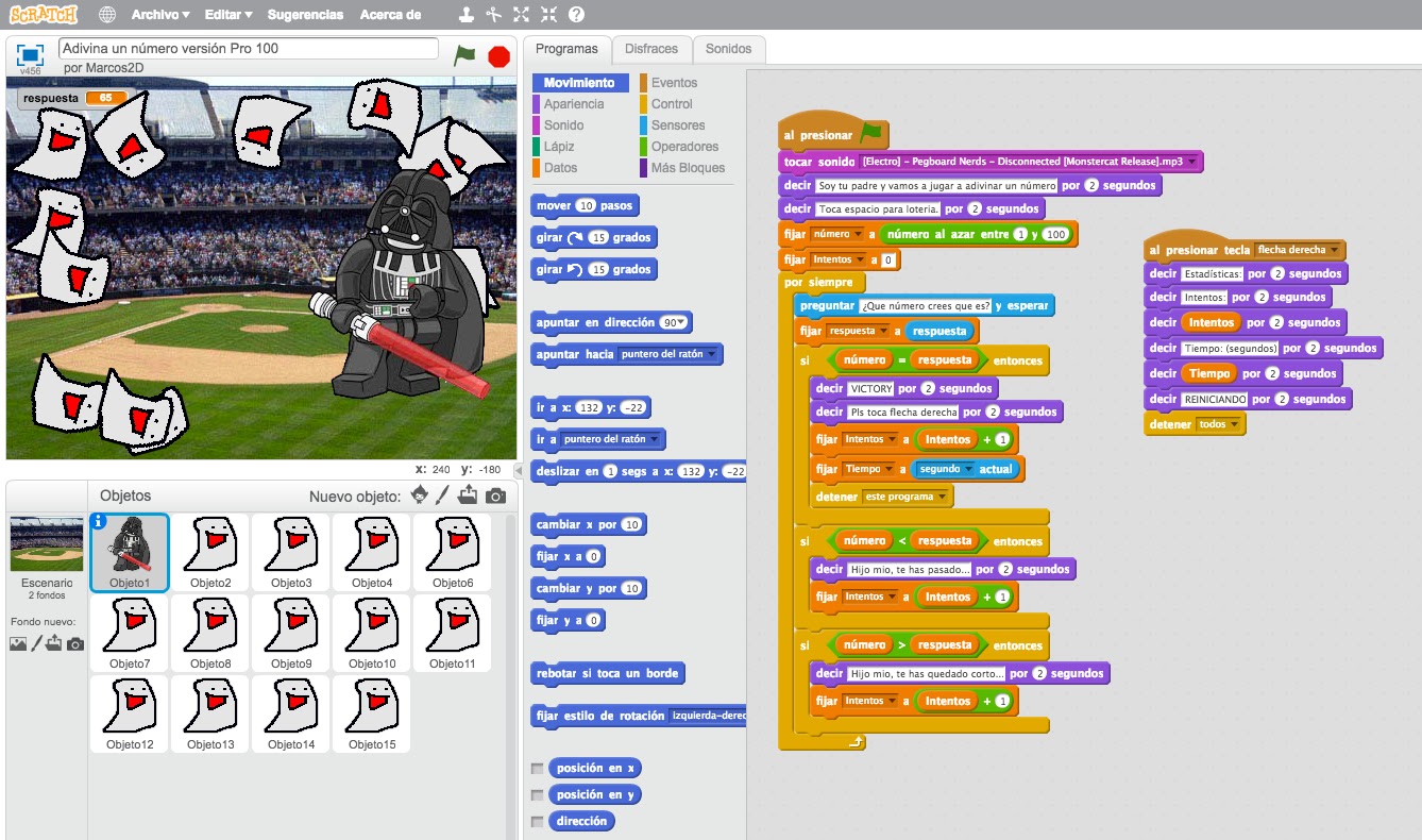 Competencias clave con Scratch: Actividades realizadas durante el ...