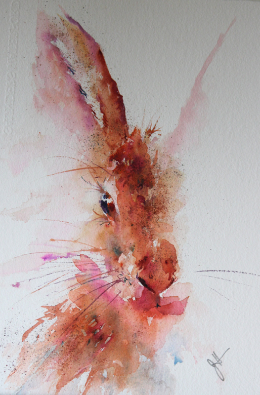 Watercolours With Life: A Hare Brained Tale