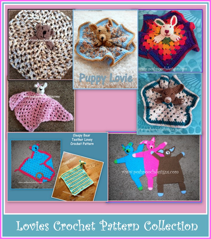 Posh Pooch Designs : Lovie Free Crochet Pattern Collection | Posh Pooch ...