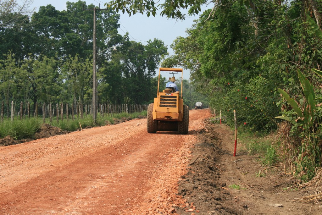 Tierra Verde: Elevan rasante de la carretera a Puyacatengo 1ra