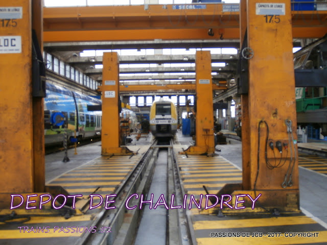 TRAINS-PASSIONS 52: LE DEPOT SNCF DE CHALINDREY (avec pour guide PATRICK)