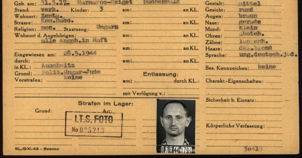 DUS IZ NIES !! Rare View...: Satmar Rebbe's Nazi ID Card .... The ...