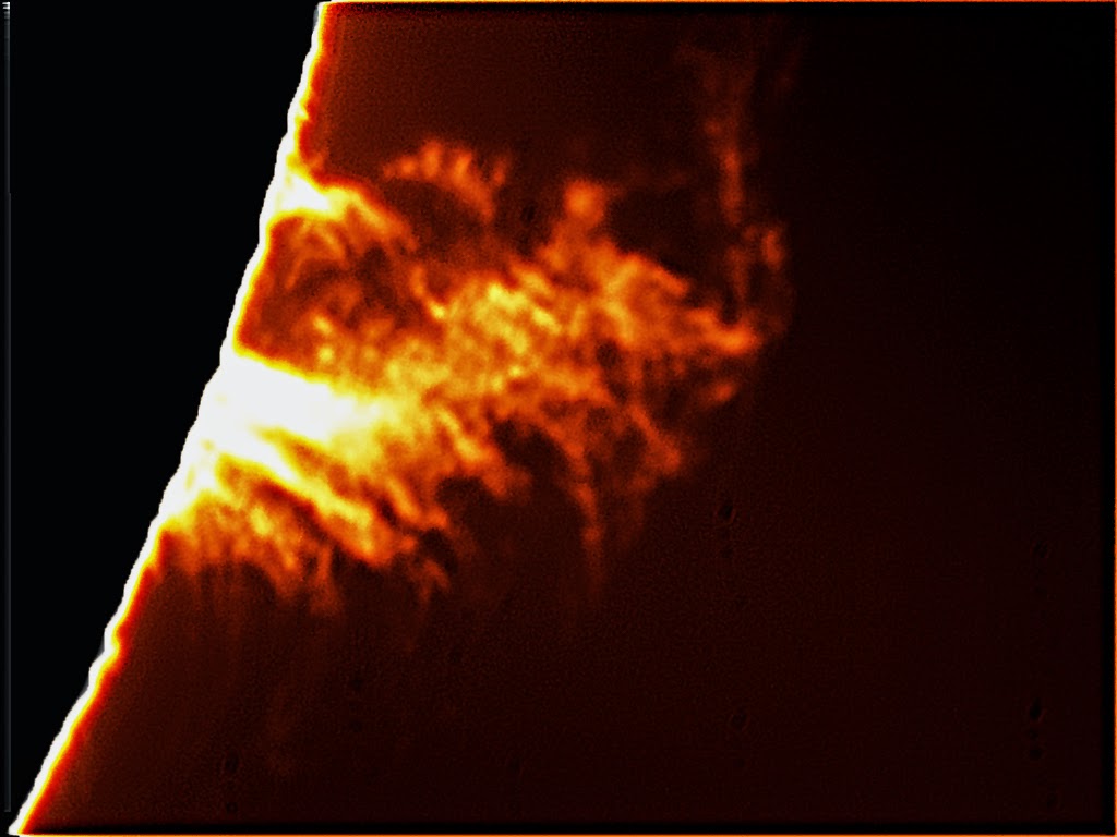 Viewing With Solar Telescopes: New 150mm Istar/PST Mod