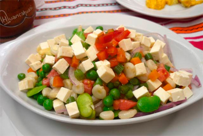 Merlin's Magic Barbecue: Solterito - Peruvian Appetizer