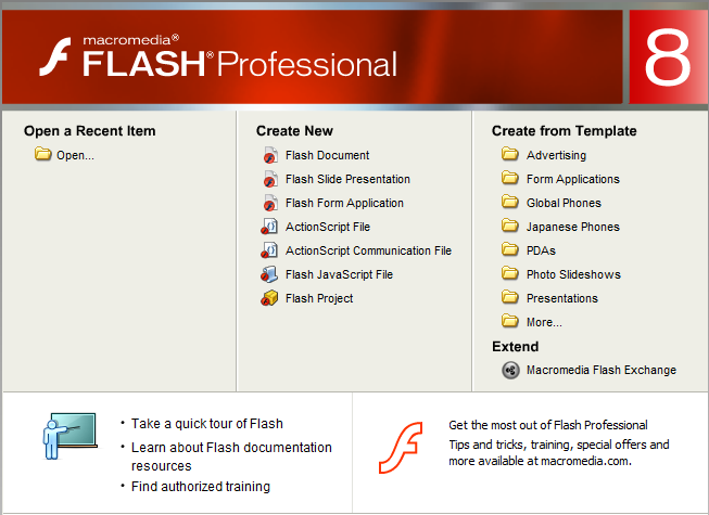 Mengenalkan Bagian-Bagian Macromedia Flash | Zeroapri