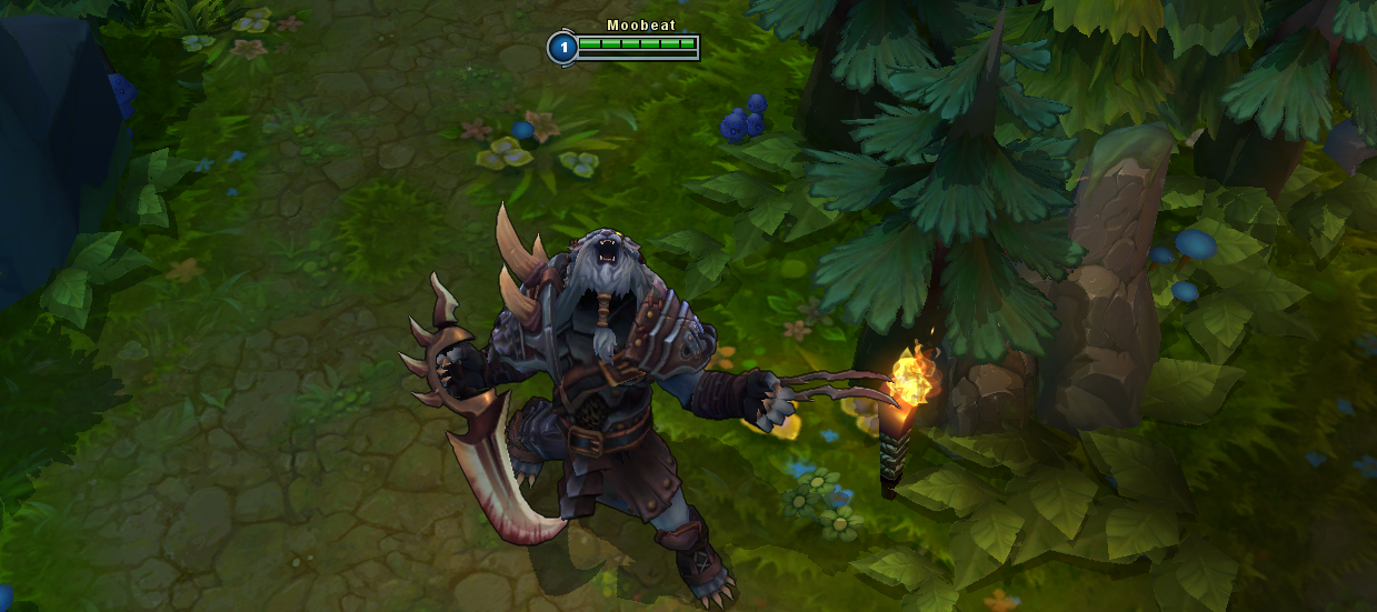 Headhunter Rengar Splash Art