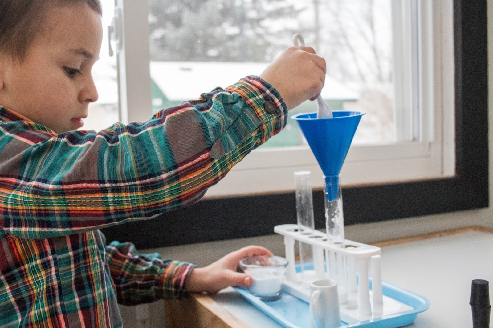 Montessori Inspired Volcano Study