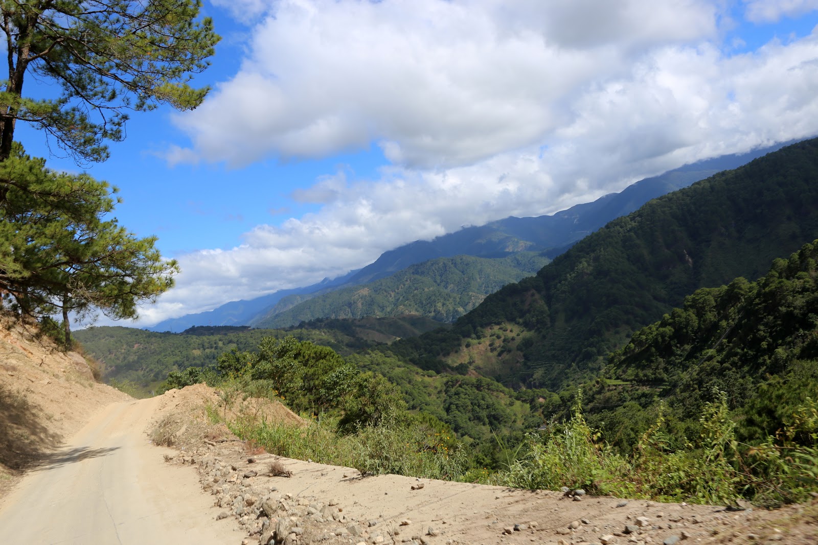 Road to Sagada Mountain Province, Philippines