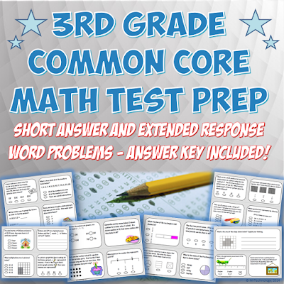 MrTechnology on TpT!: 3rd Grade Common Core Aligned Math Test Prep ...