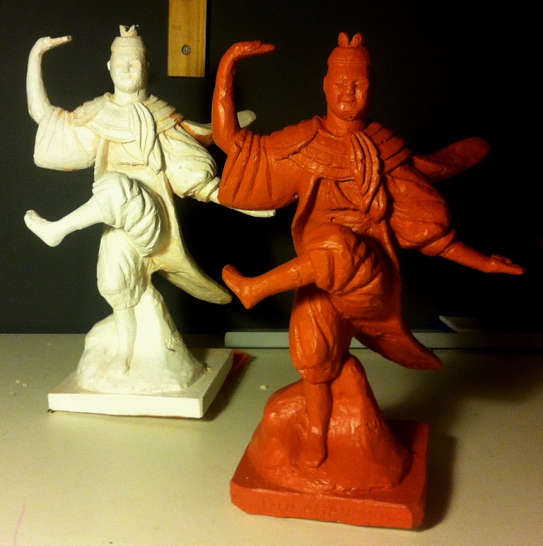 BUSAGANASHI'S CREATION PROCESS VIII (primer molde y pieza)