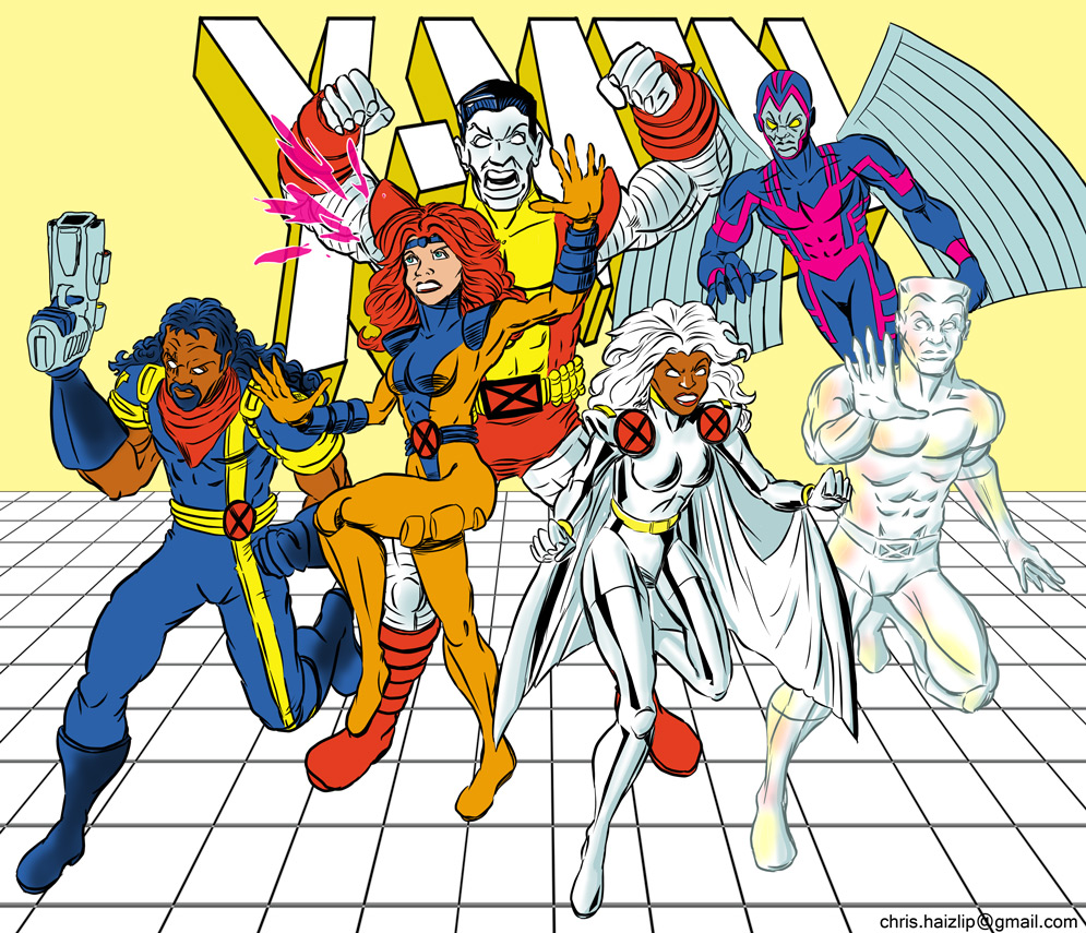 Chris Haizlip's Art: X-Men Gold Team
