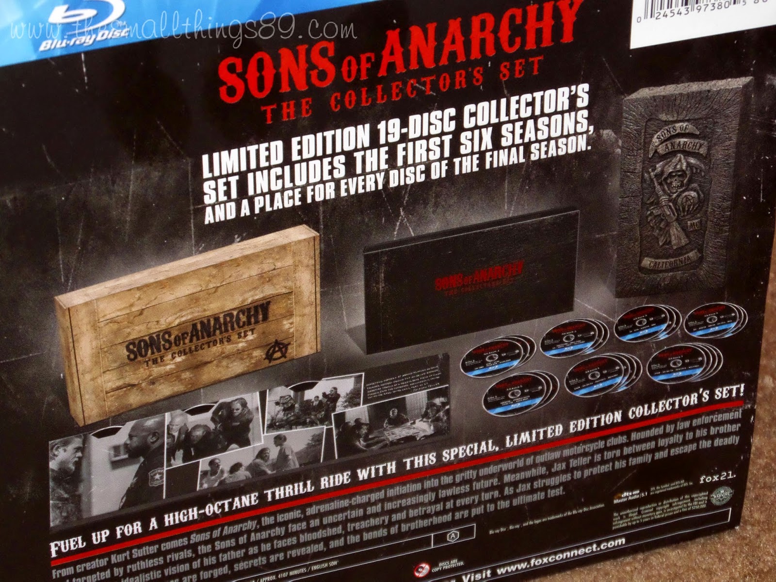 Sons Of Anarchy- The Collectors Set on Blu-Ray! #GiftGuide2014 #Giveaway