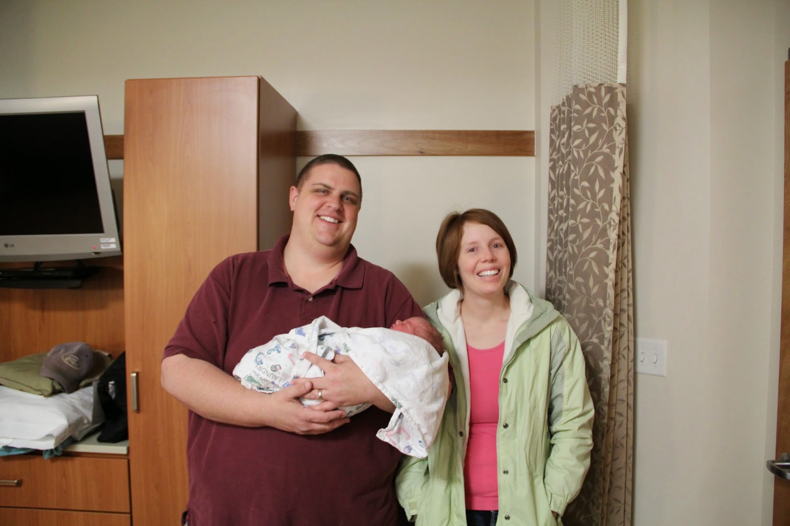 FrednMarcinda & a lad named Tad & his sister Oaklee May.