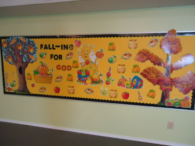 Church House Collection Blog: Fall Bulletin Board for Church