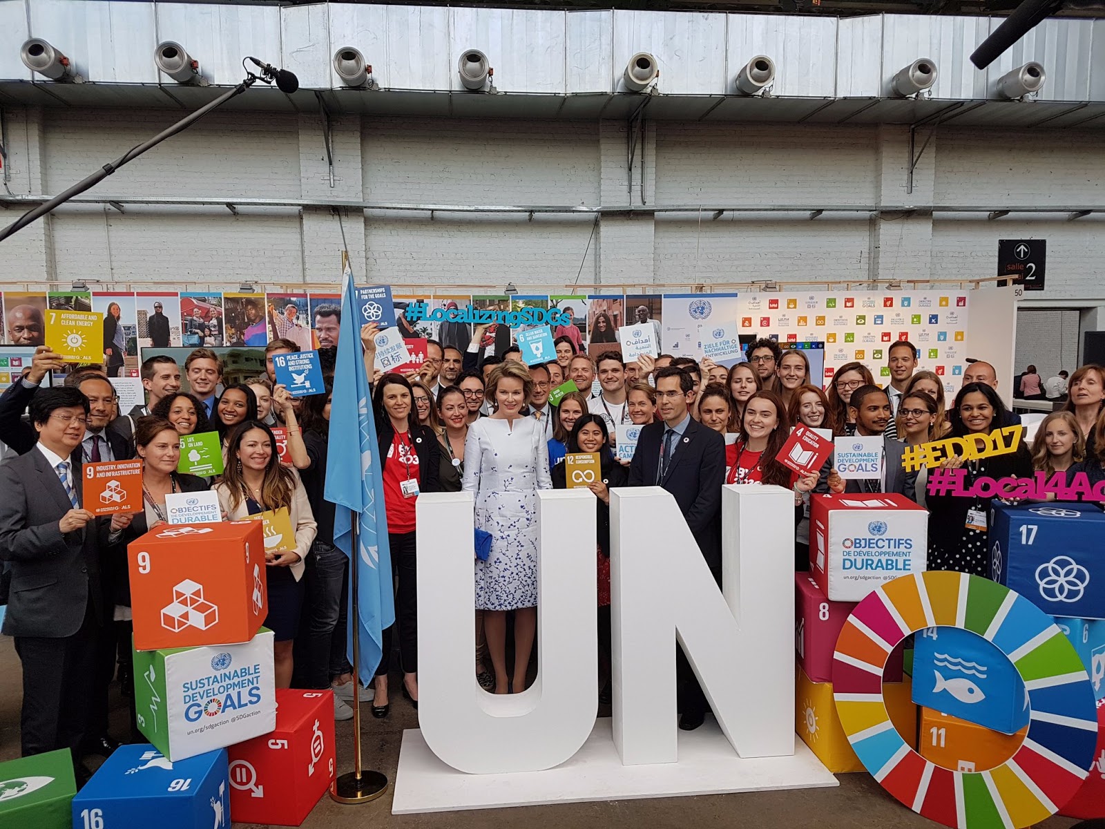 Queen Mathilde: European Development Days 2017