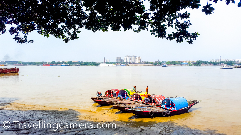 Walking around Ganges - From Babu Ghat to Princep Ghat, Kolkata (West ...