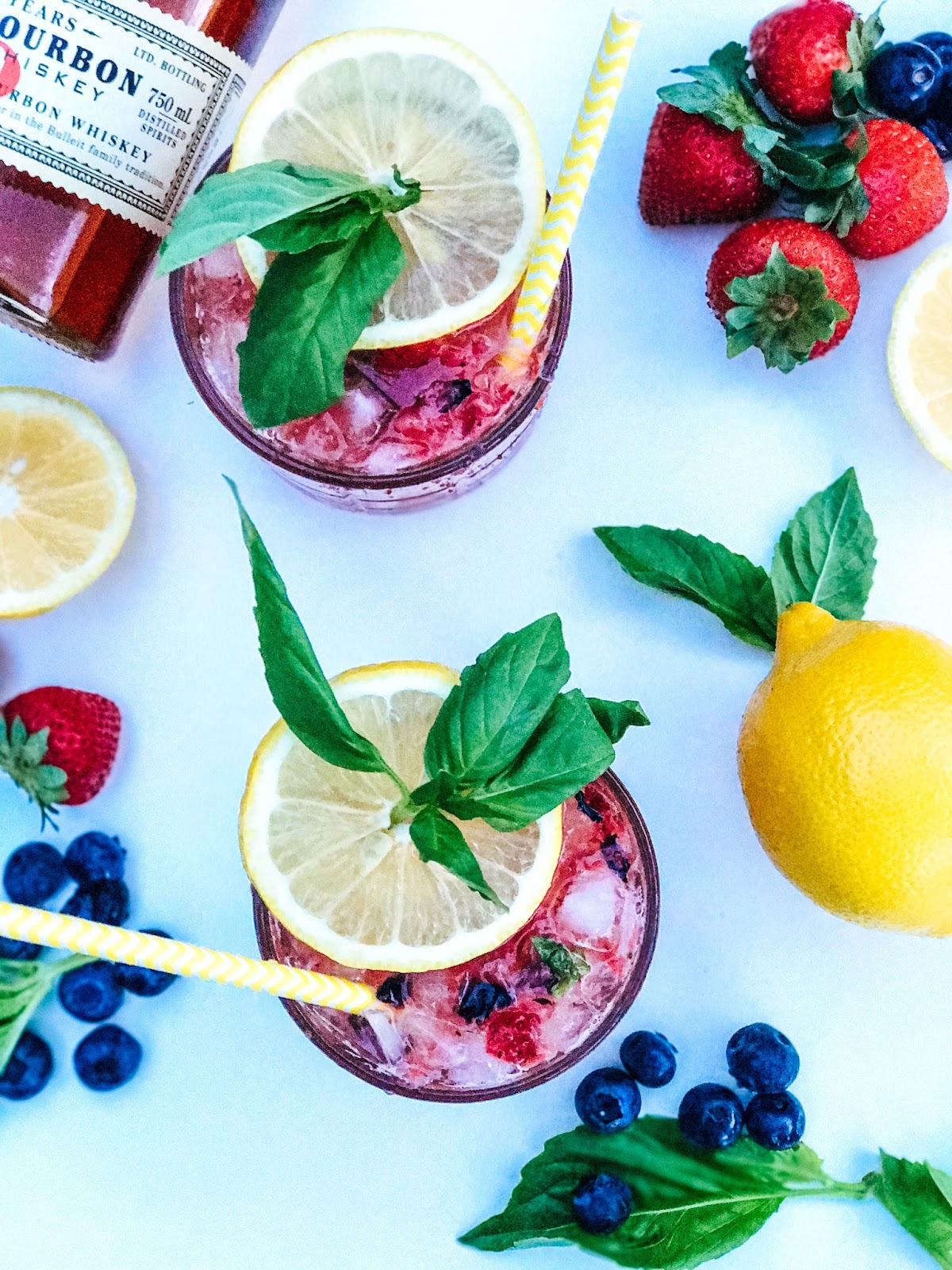 Berry Bourbon Smash + How To Choose A Signature Whiskey for Your Bar ...