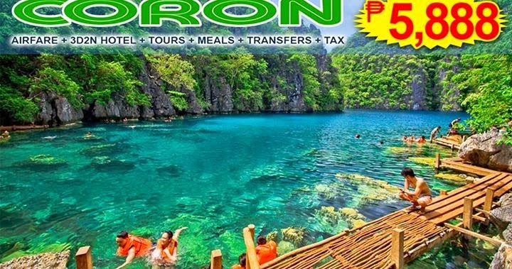 3D 2N Coron Palawan Tour Package 2015
