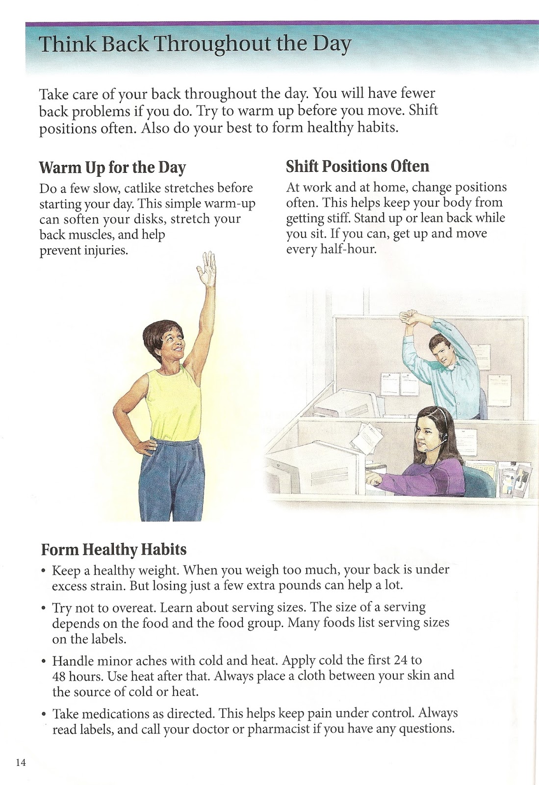 Brandi's Buzzar Blog: Back Basics: Managing Spine and Disk Problems ...