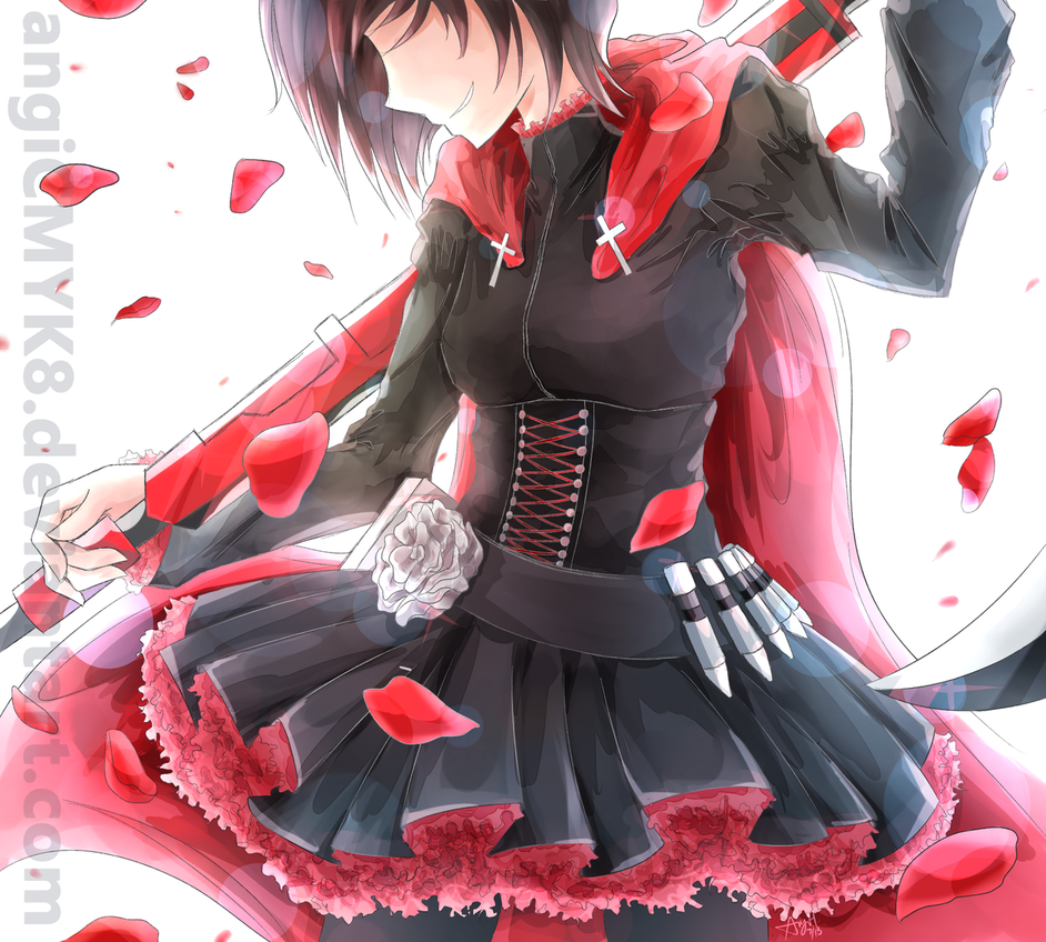 Designer blog -Bronwen Robbins: Ruby Rose (male version) belt RWBY