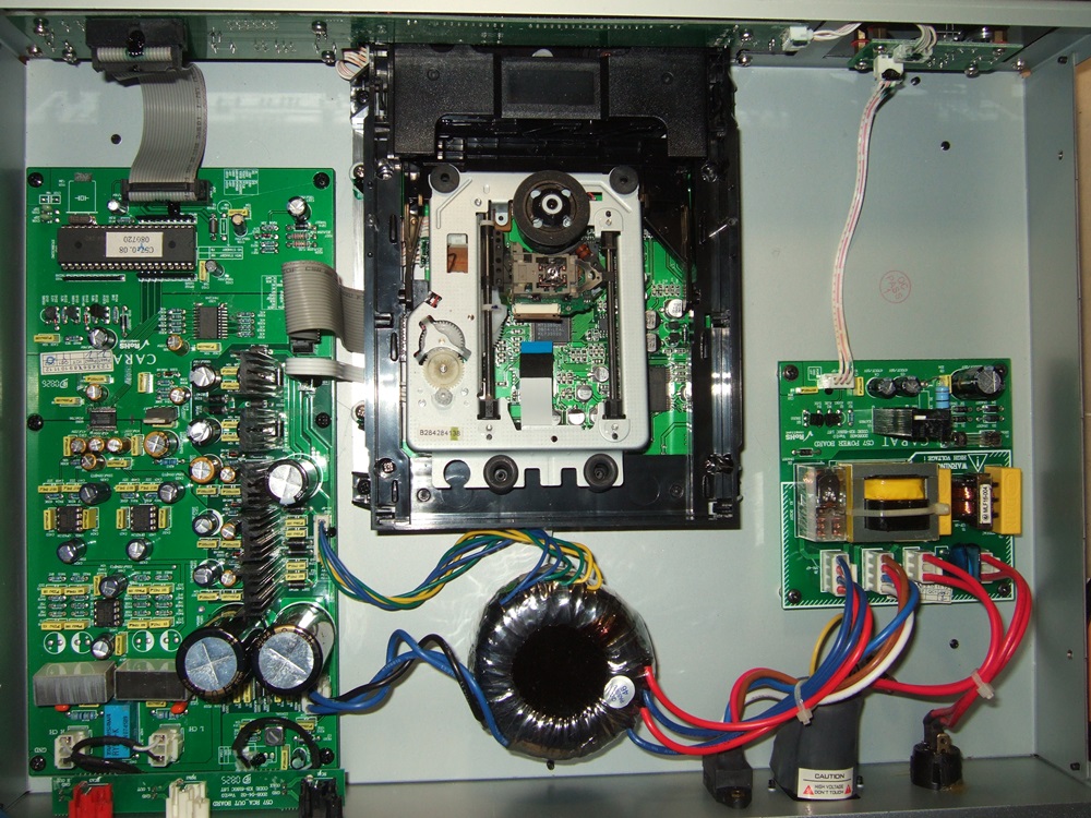 Electronica Ozawa: CD再生機CARAT C57の修理と評価。