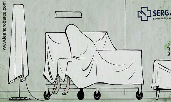 Viñetas sanitarias de Leandro Barea