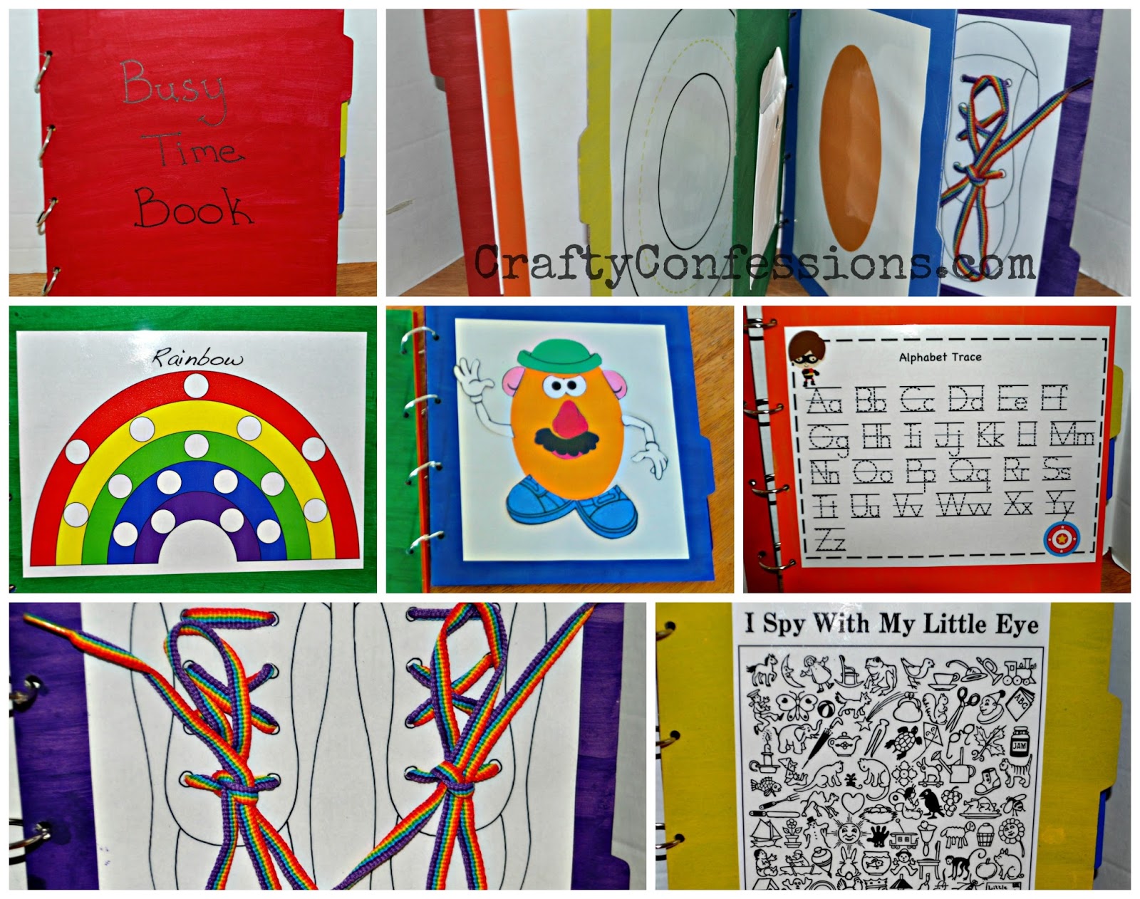 Crafty Confessions of a Brainy Mom: DIY Busy Book