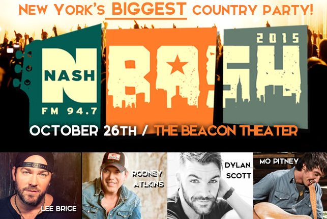 Media Confidential: NYC Radio: Lee Brice To Headline NASH Bash
