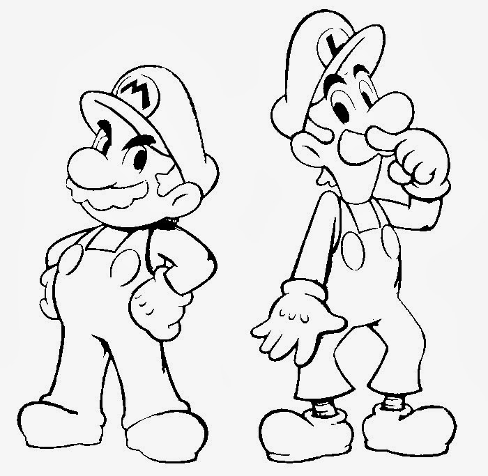 Desenhos do Super Mario Bros para Colorir - Desenhos para Colorir e ...