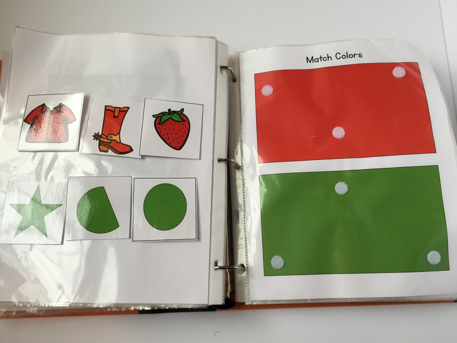 Miss Martel's Special Class: Adaptive Work Binder