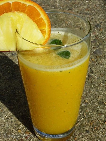 Pineapple Mint Juice « Vegan Recipes « Vegan Magic