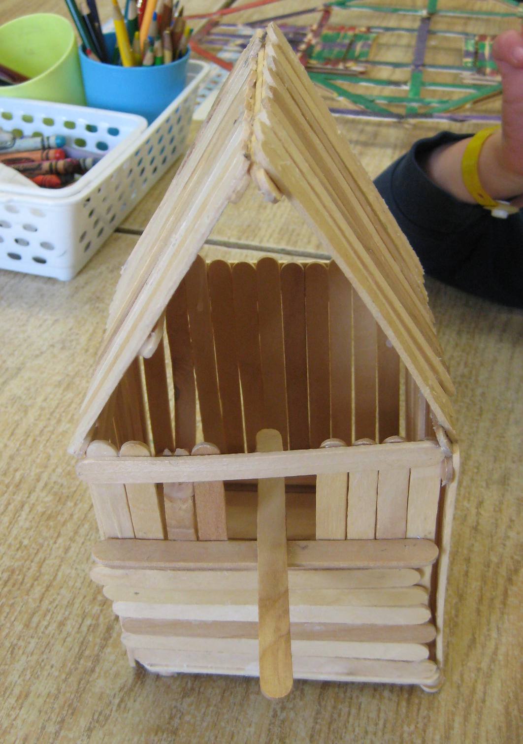 ms. brown's classroom: 100's Day -- 100 Popsicle Sticks