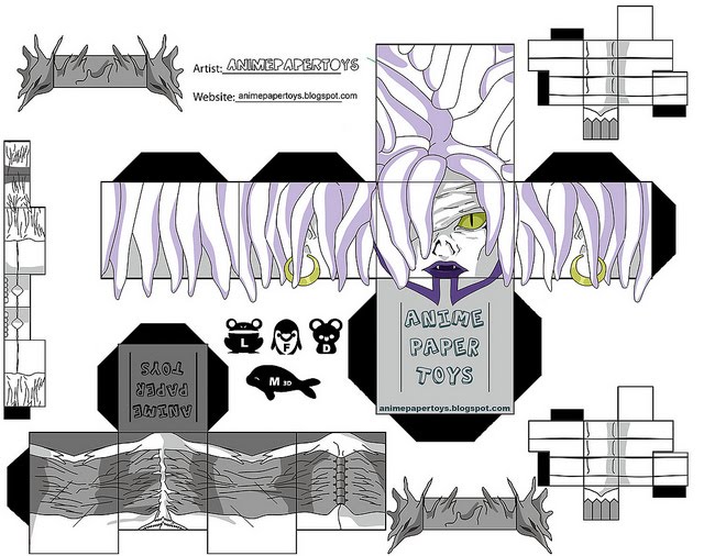 os melhores papercrafts